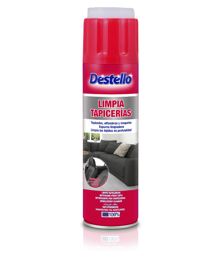 LIMPIA TAPICERÍAS Y ALFOMBRAS 650cc DESTELLO - Quimi Romar